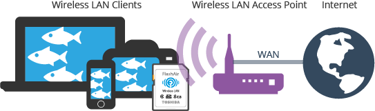 FlashAir Developers - Using Station Mode