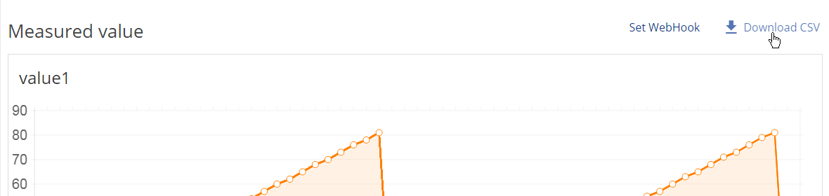FlashAir Developers - Display graph of the measured value